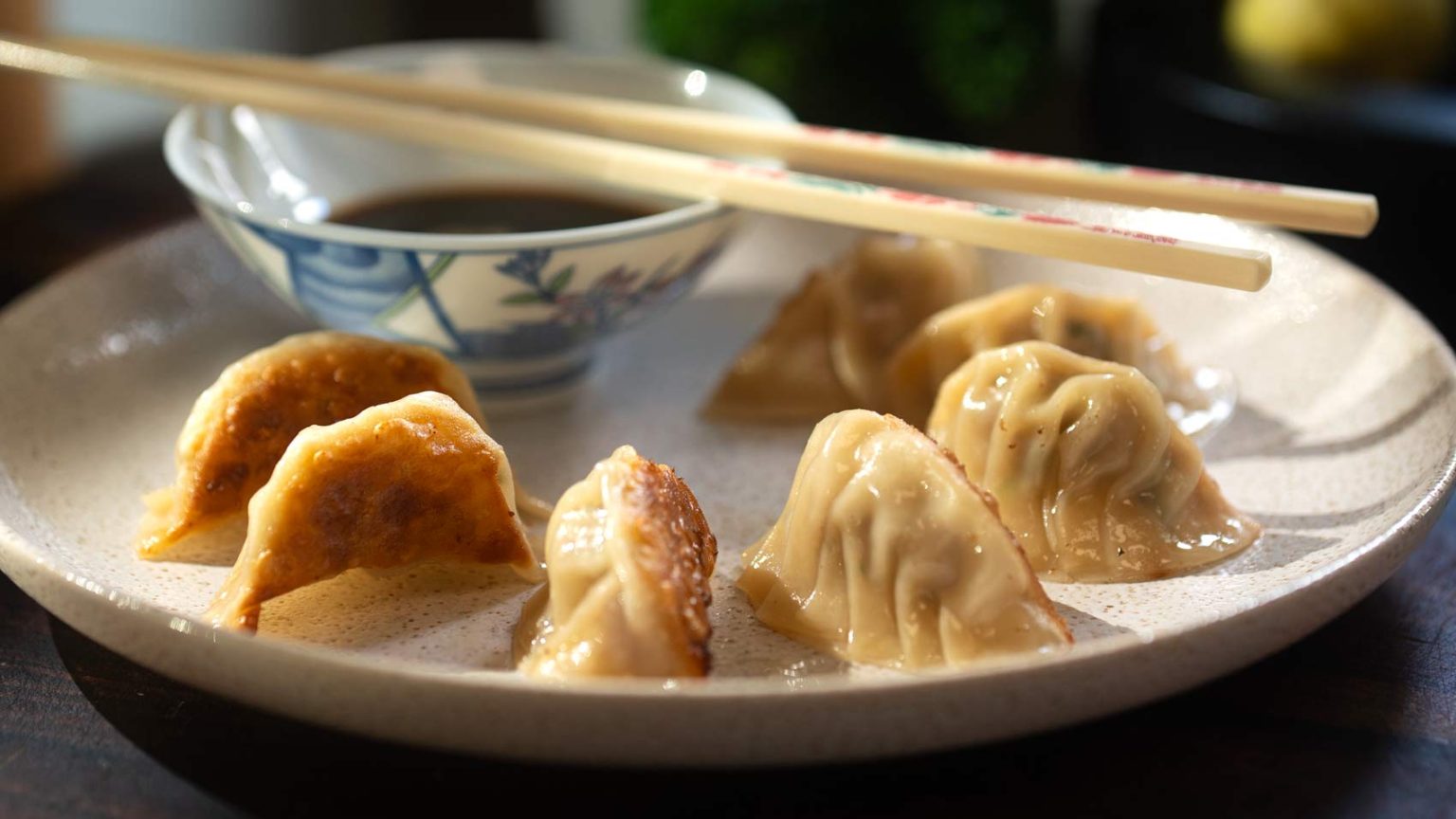 Japanese Prawn & Pork Gyoza - Easy Meals with Video Recipes by Chef ...