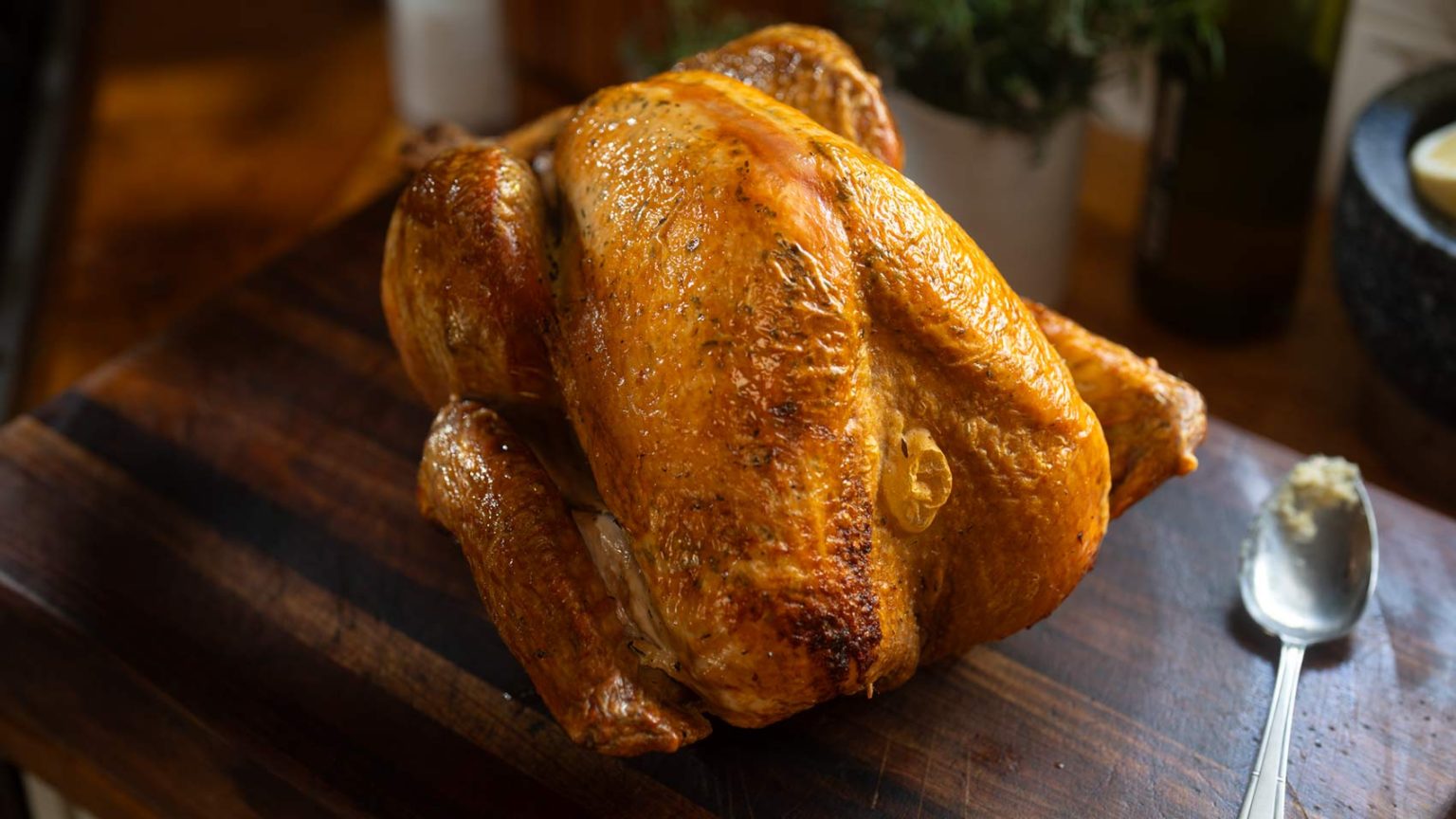 Dry Brined Whole Roast Turkey - Easy Meals with Video Recipes by Chef ...